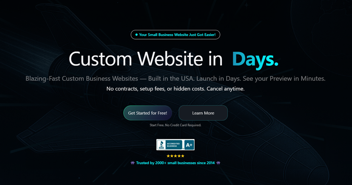 AM8 by Product Advance — Blazing-Fast Custom Business Websites — Built ...